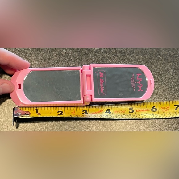 Barbie | Makeup | New Nyx Barbie The Movie 223 Mirror Flip Phone Mattel ...